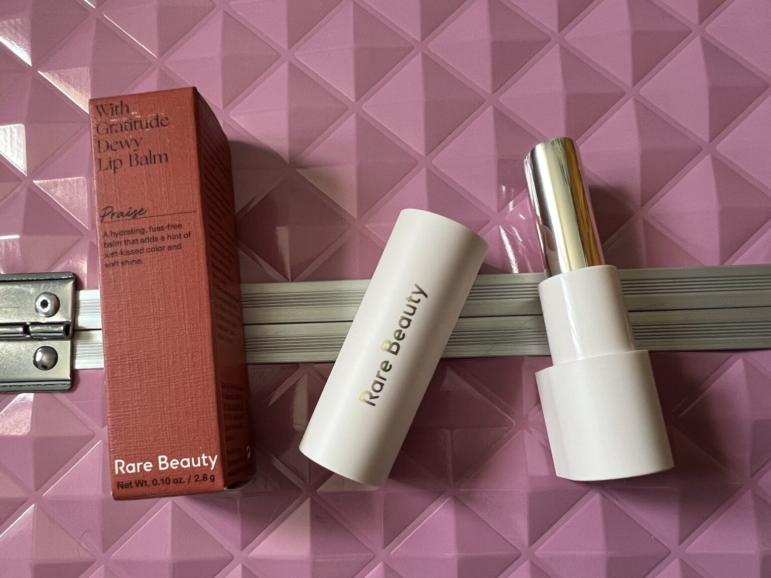 Rare beauty lip balm review! | Makeup Me